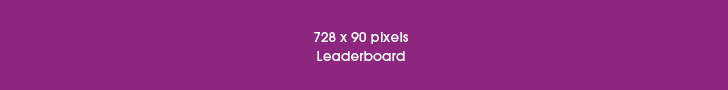 Standard Web Ad Sizes